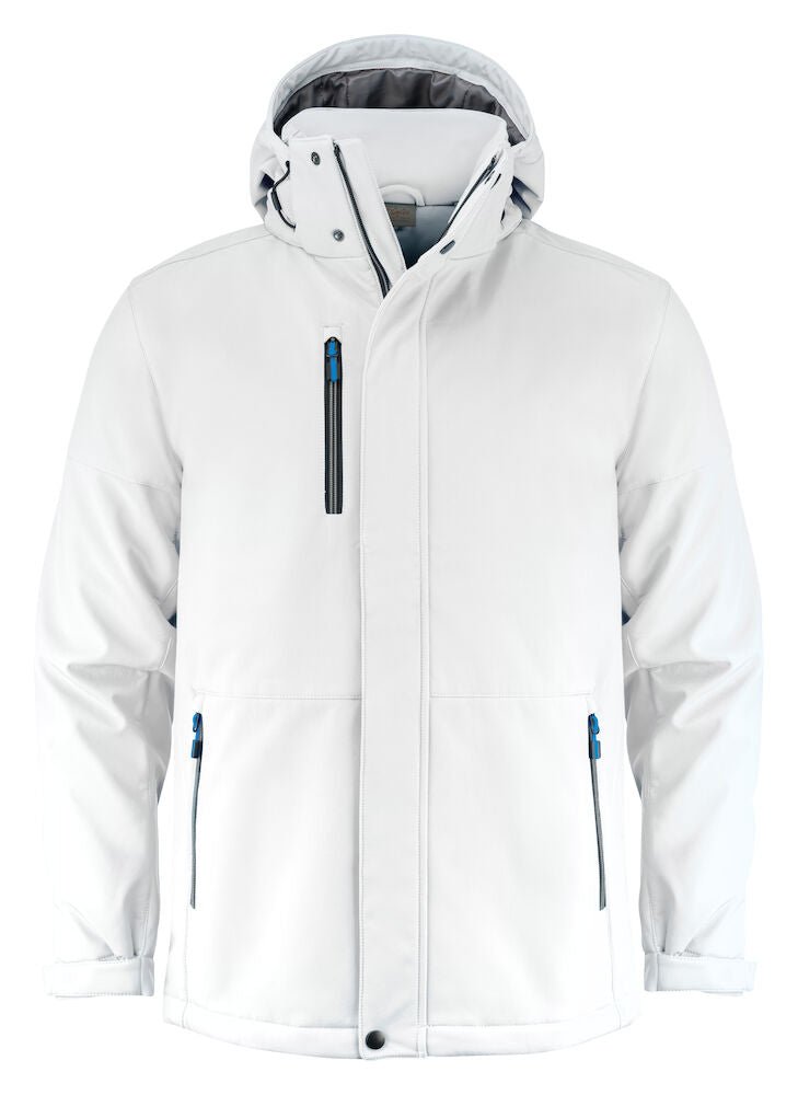 PRINTER OVERLANDING JACKET WHITE | Suomen Brodeeraus