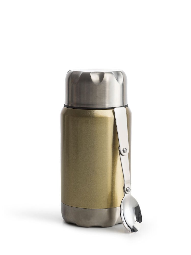 Ruokatermos 600 ml, kulta | Suomen Brodeeraus