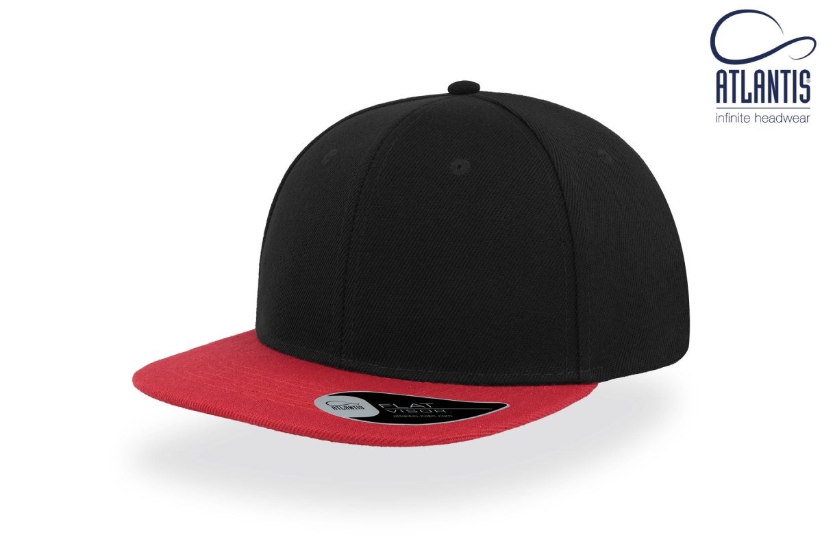 SNAP BACK BLACK-RED | Suomen Brodeeraus